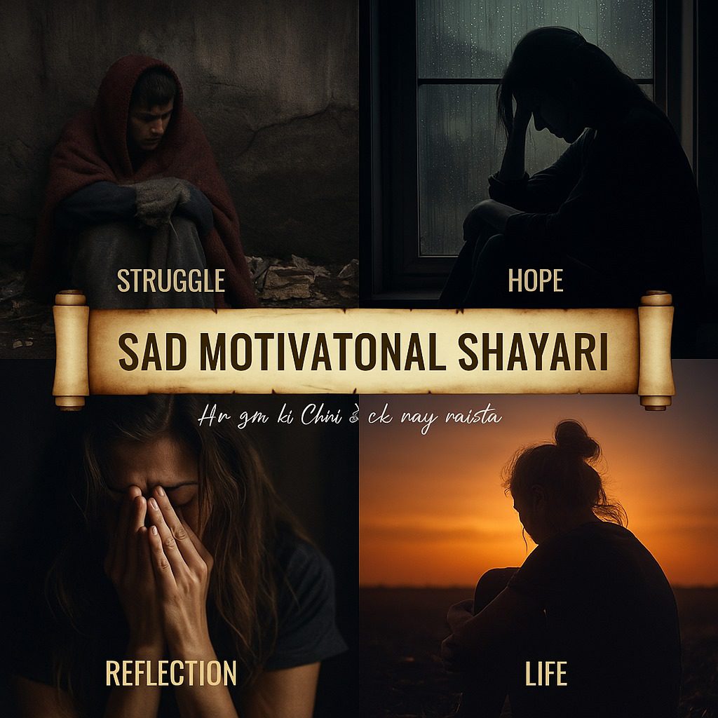 New 30+ Sad Motivational Shayari | When You Feel Stuck